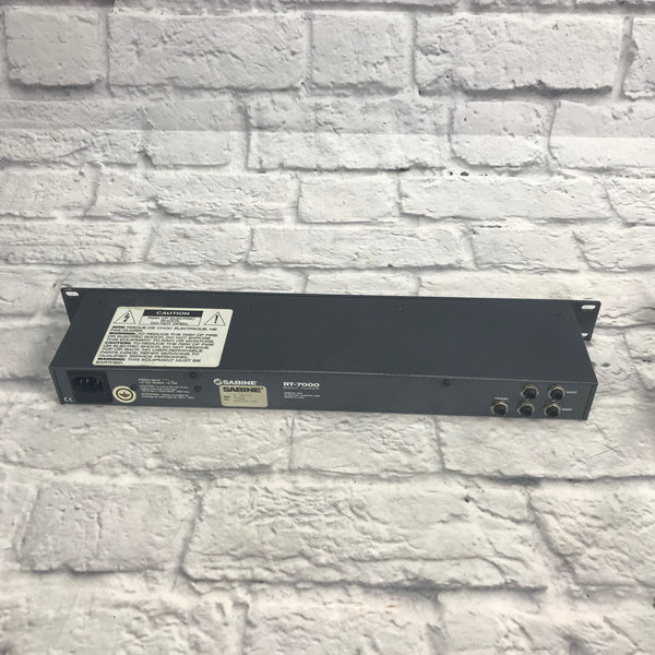 Sabine RT-7000 Rack Mount Tuner - Evolution Music